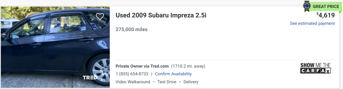 How Many Miles Can A Subaru Impreza Last? (+Reliability Scores) - The ...